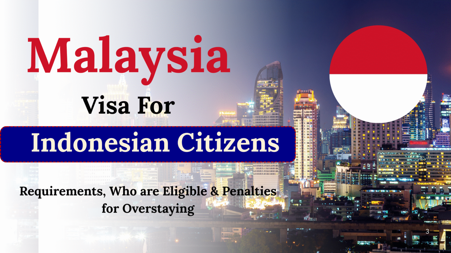 How to Apply for a Malaysia Dependent Pass